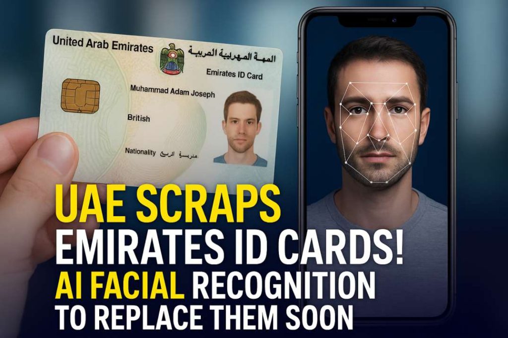 UAE Scraps Emirates ID Cards! AI Facial Recognition to Replace Them ...